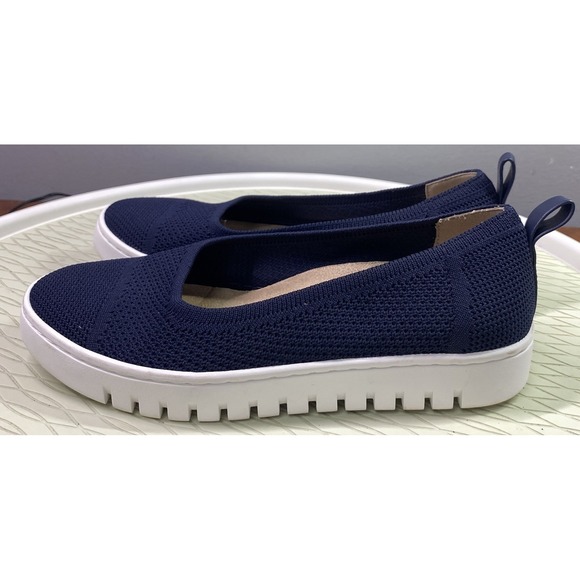 Vionic | Shoes | Vionic Womens Uptown Skimmer Knit Slipons Loafer Flats ...